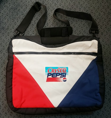 Retro Vintage Crystal Clear Pepsi Cola Duffle / Tote Bag - Complete ...