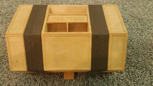 Brown Rolykit Roll Out Storage Box Roly Kit Craft Jewelry Garage ...