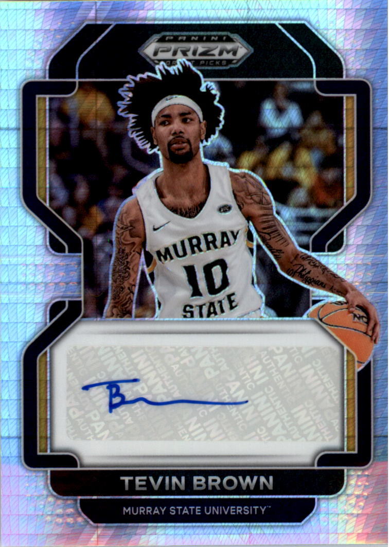 2022-23 Prizm Draft Draft Picks Autographs Prizms Hyper 79 Tevin Brown ...