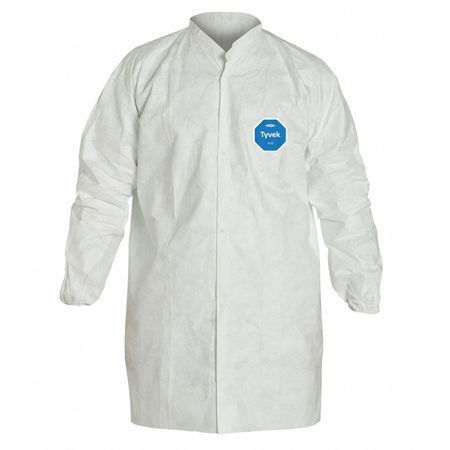 Dupont Ty216swh3x003000 Tyvek 400 Disp Labcoat,Polyethylene,White,3Xl ...