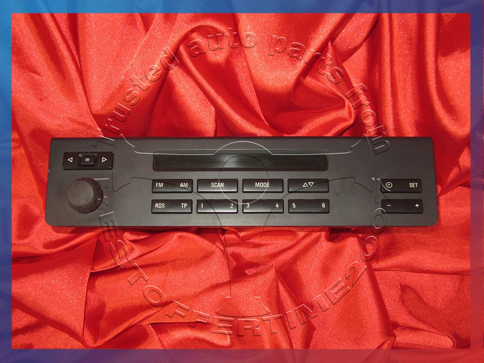 BMW E39 5 series RADIO AUDIO FUNCTION DISPLAY INTEGRATED INFORMATION ...