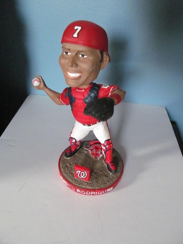 Washington Nationals Pudge Rodriguez Bobblehead #7 Catcher SGA No Box ...
