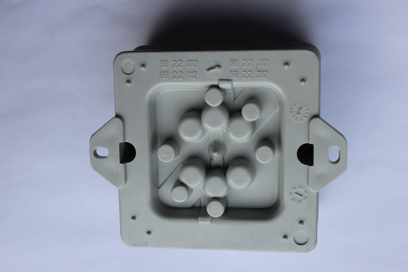 Hensel D9120 Weatherproof Junction Box IP65 or 55 Grey 88x88x53mm 4 x ...