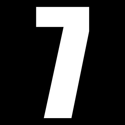 New WHITES Race Number - White Sticker #7 (10 Pack) #NU6W7 | eBay Australia