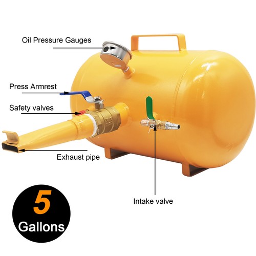 5 Gallon Air Tire Bead Seater Blaster Inflator Tool for Truck & ATV ...