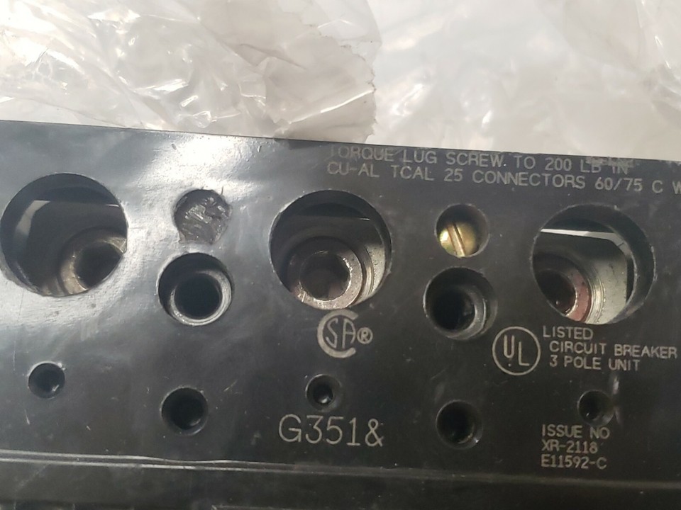 General Electric TQD32150 3 Pole Circuit Breaker. SEE DESCRIPTION. | eBay
