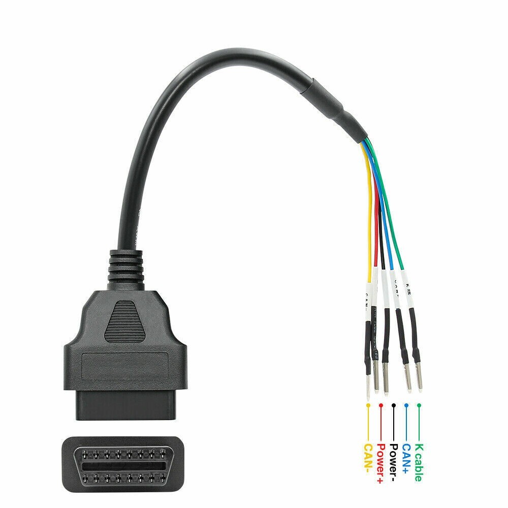 High Quality 16 pin Universal Obd2 Jumper cable for CAN+K Cable ...