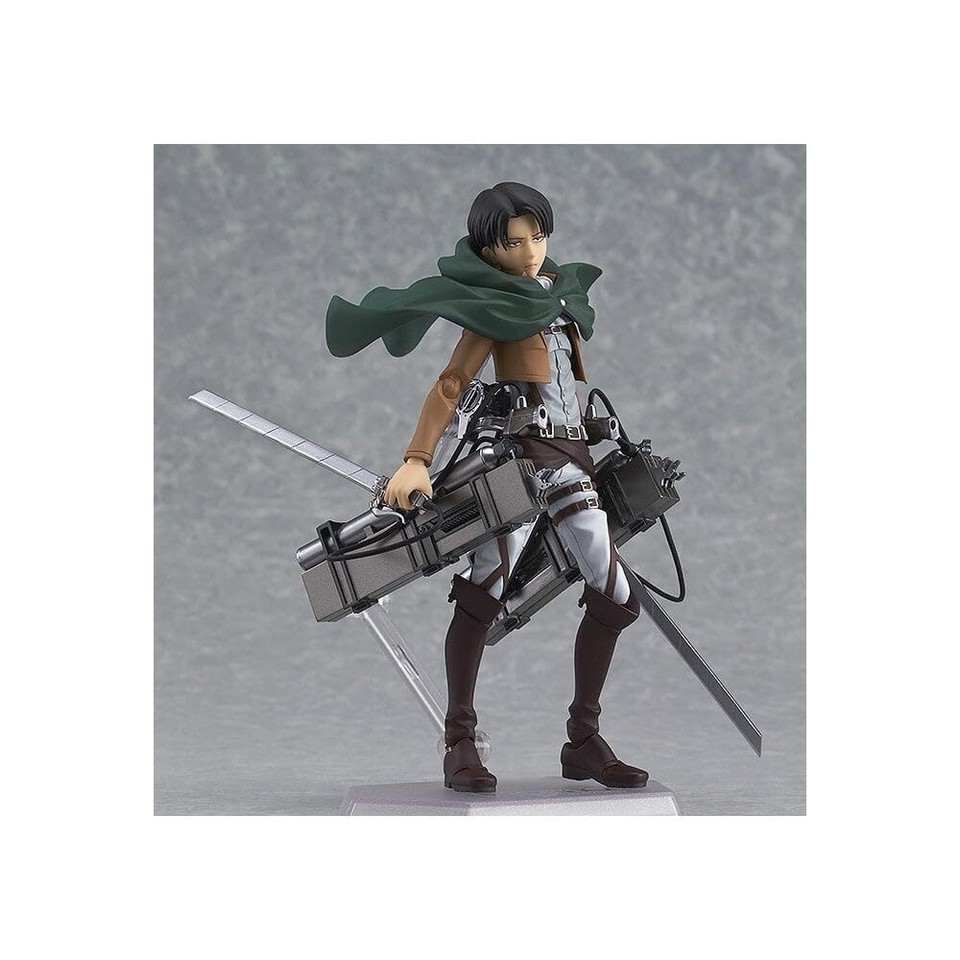 figma 213 Attack on Titan Levi Painted ABS&PVC non-scale Figure Resale ...