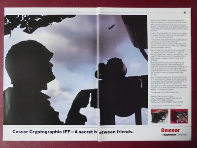 1986-1987 PUB RAYTHEON COSSOR CRYPTOGRAPHIC IFF AIRBORNE TRANSPONDER AD ...
