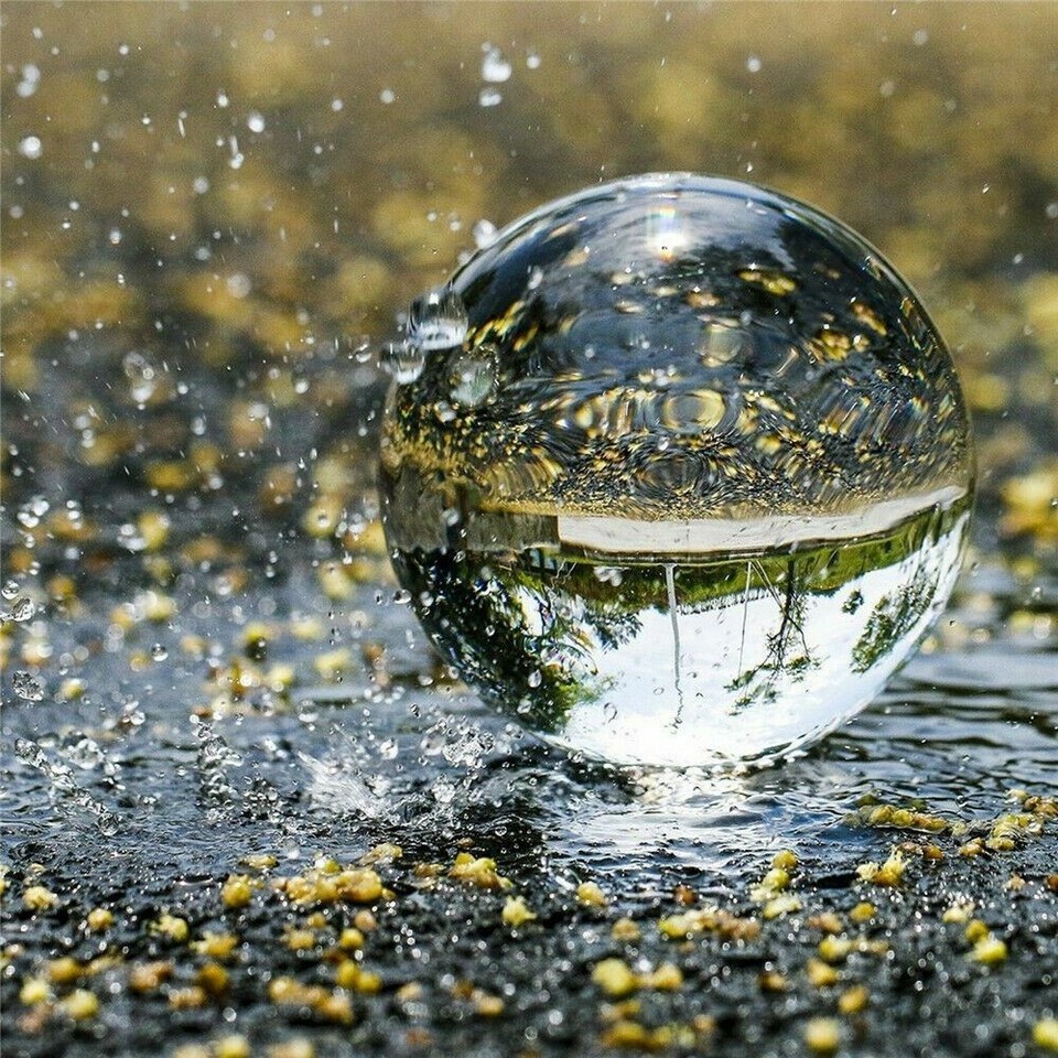 60mm Photography Crystal Ball Sphere Decoration Lens Photo Prop ...