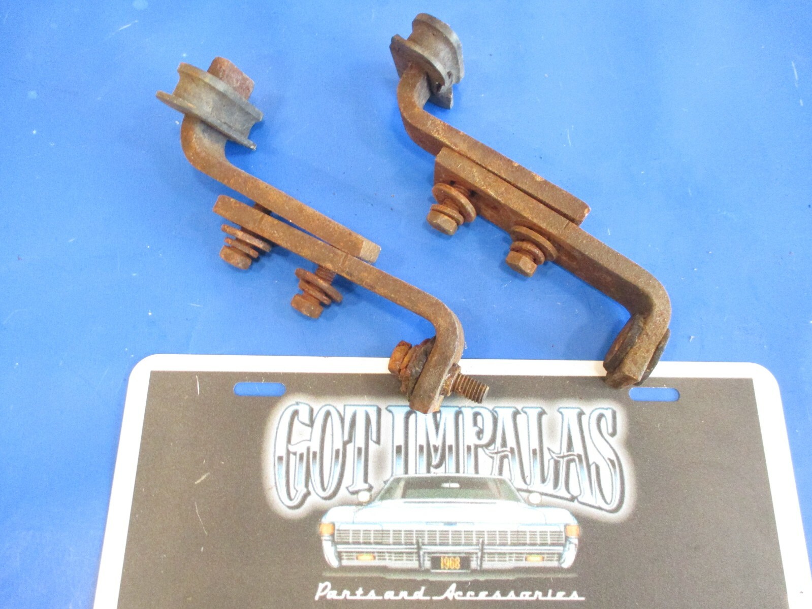 1967 Chevrolet Impala Body Strut Mounts Caprice Belair Station Wagon ...