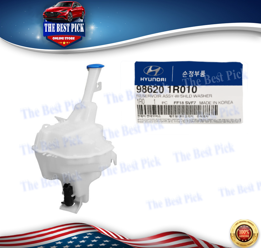 ⭐GENUINE⭐ Washer Windshield Reservoir For Hyundai Accent 2012-2017 ...