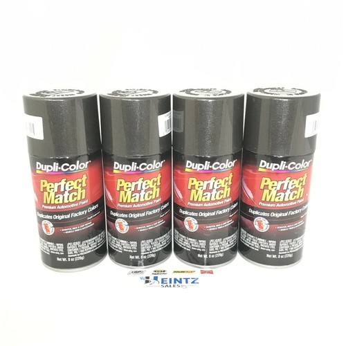 Duplicolor BUN0090-4 PK Perfect Match UNIVERSAL BLACK METALLIC ...