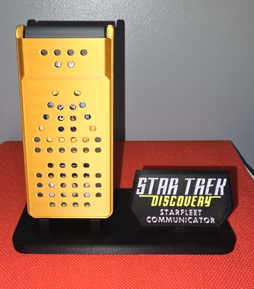 Star Trek: Discovery Communicator + Stand - Free Tracked Post | eBay UK