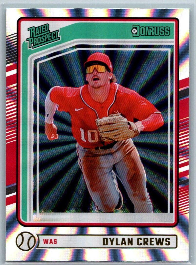 2024 Panini Donruss - Rated Prospects Dylan Crews #136 Laser (RC) for ...