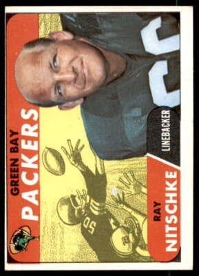 Ray Nitschke Card 1968 Topps #157 | eBay