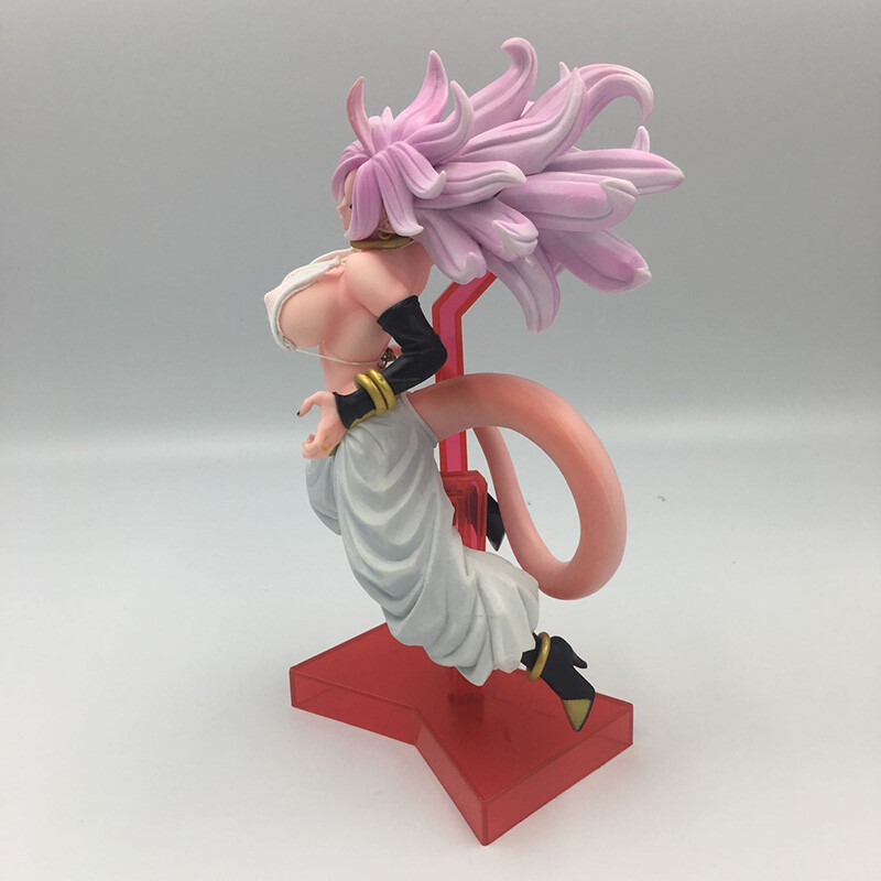 Dragon Ball Z Android 21 Figure Battle Model PVC Statue No Bikini No ...
