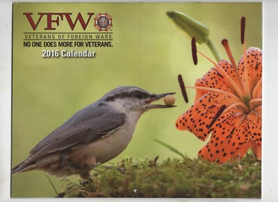 VFW Veterans of Foreign Wars 2016 Calendar | eBay