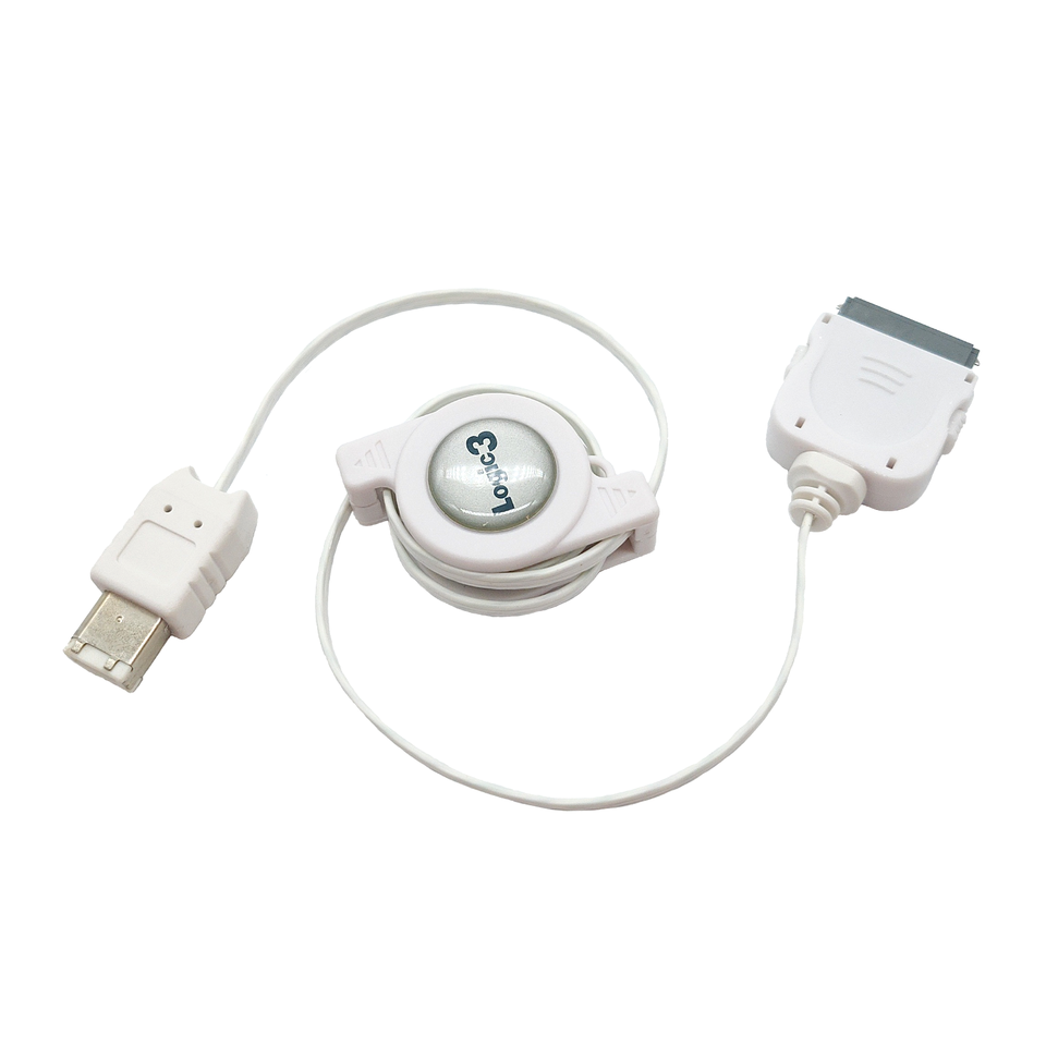 Retractable Firewire to 30 Pin Apple iPod Cable - Mini Classic - Data ...