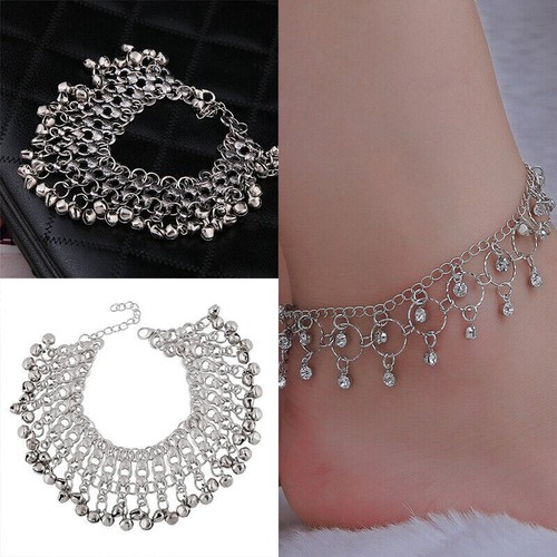 Ankle Women Accessories Anklet Vintage Charms Legs Bracelet Bells ...