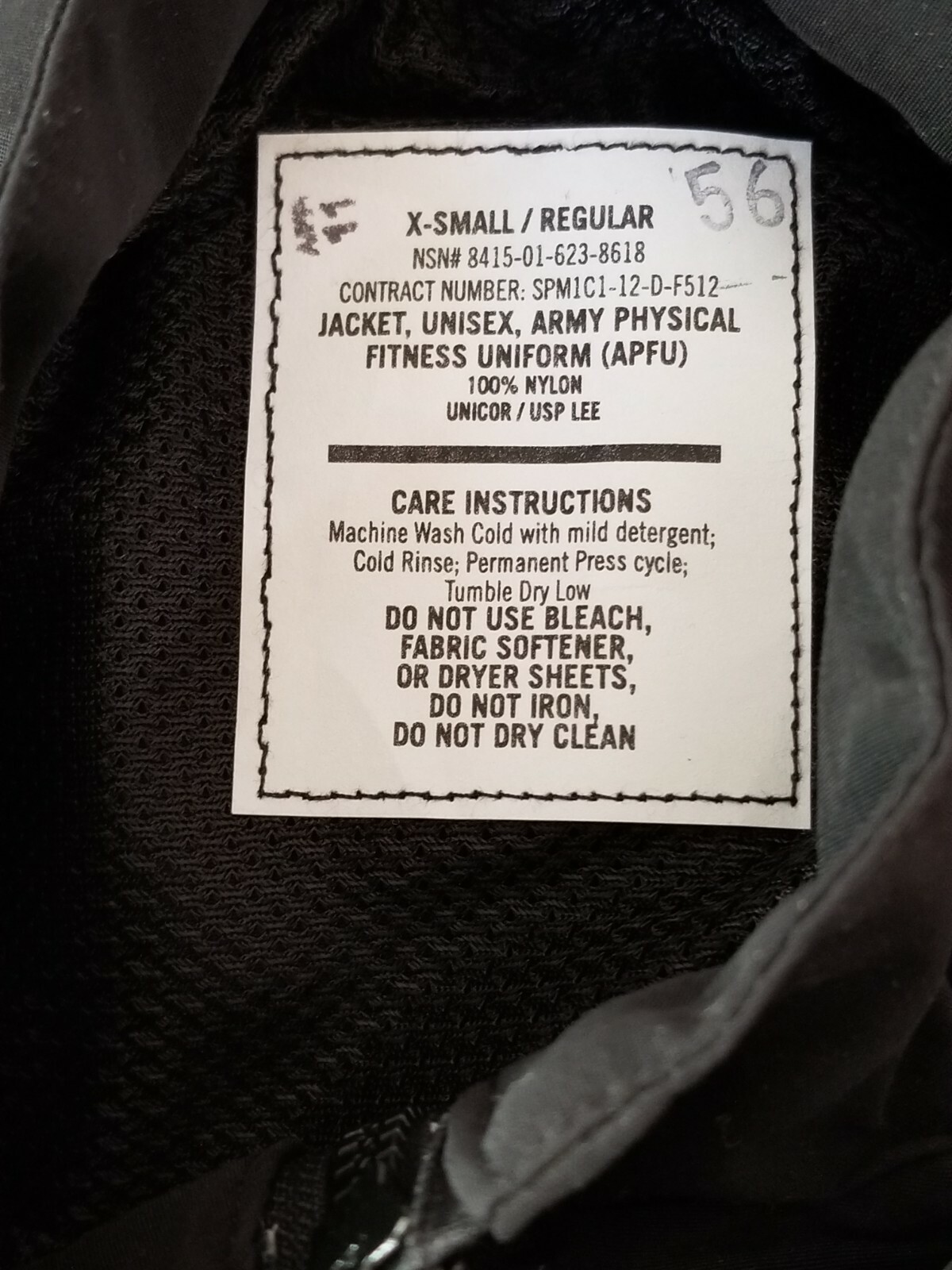 DLATS Army Physical Fitness Uniform APFU Pants and Jacket Medium ...