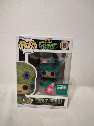 Funko Pop! Marvel: I am Groot Fancy Groot #1191 Vinyl Figure ...