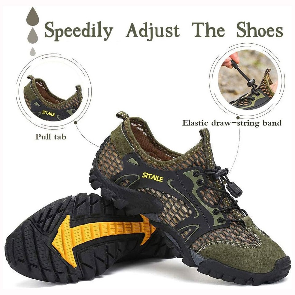 Hiking Water Shoes for Men Women Quick Dry Aqua Swim River Pool Beach ...