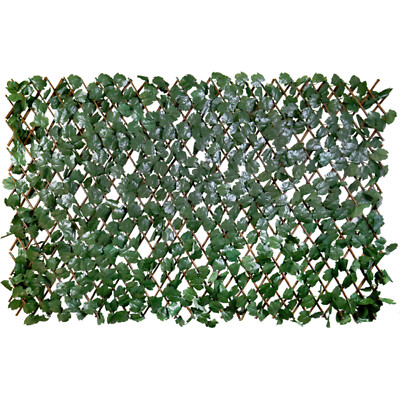 Expandable Artificial Faux Ivy Leaf Privacy Fence Screen Decor Single ...