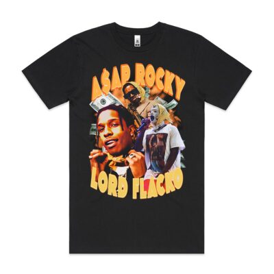 A$AP Rocky Lord Flacko 3 T-Shirt Rapper Family Fan Music Hip Hop ...