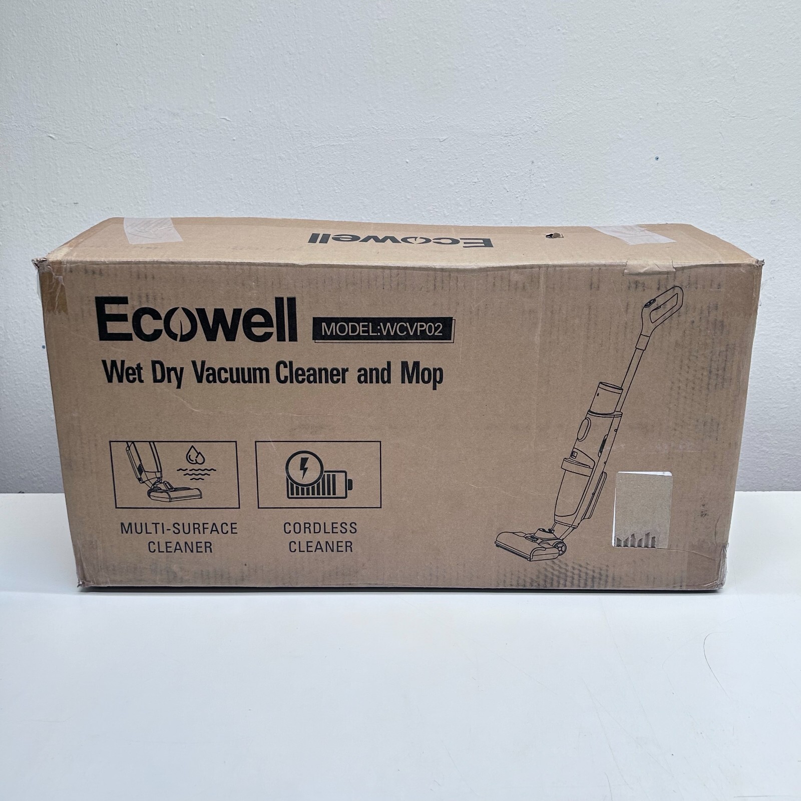 Ecowell WCVP02 Shop Wet Dry Vacuum Cleaner and Mop, 8.6 Pounds, White | eBay