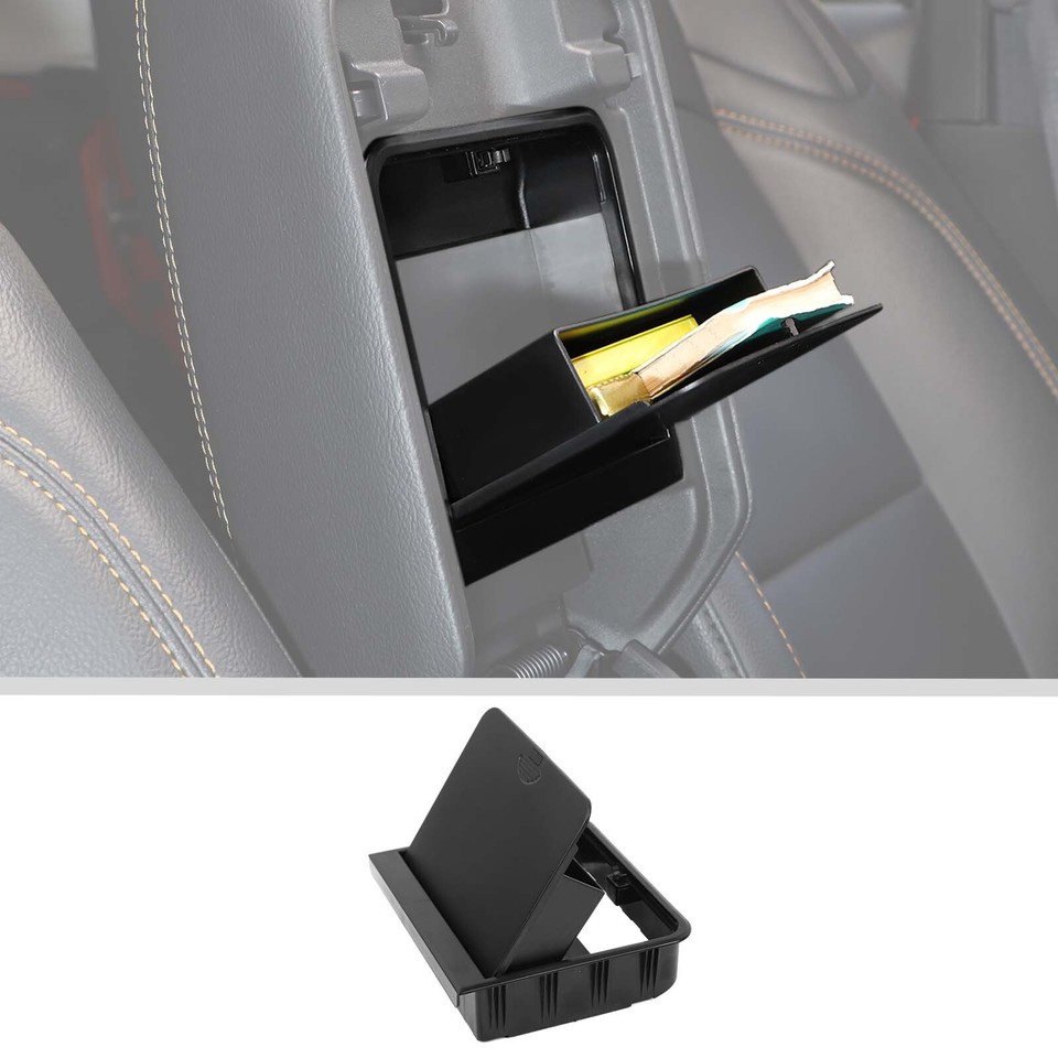 Hidden Console Armrest Storage Box for 2018+ Jeep Wrangler JL / 20 ...