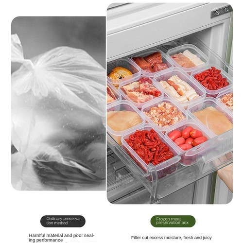 Food Grade Plastic Split Storage Box Food Sealing Box Microwave Oven | eBay