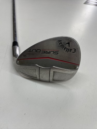 Callaway Sure Out 58* Wedge90 35” Steel Shaft Stiff Flex RH | eBay