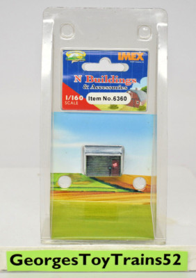 IMEX N GAUGE 1:160 SCALE SINGLE CAR GARAGE BUILDING 6360 MINT IN PKG ...