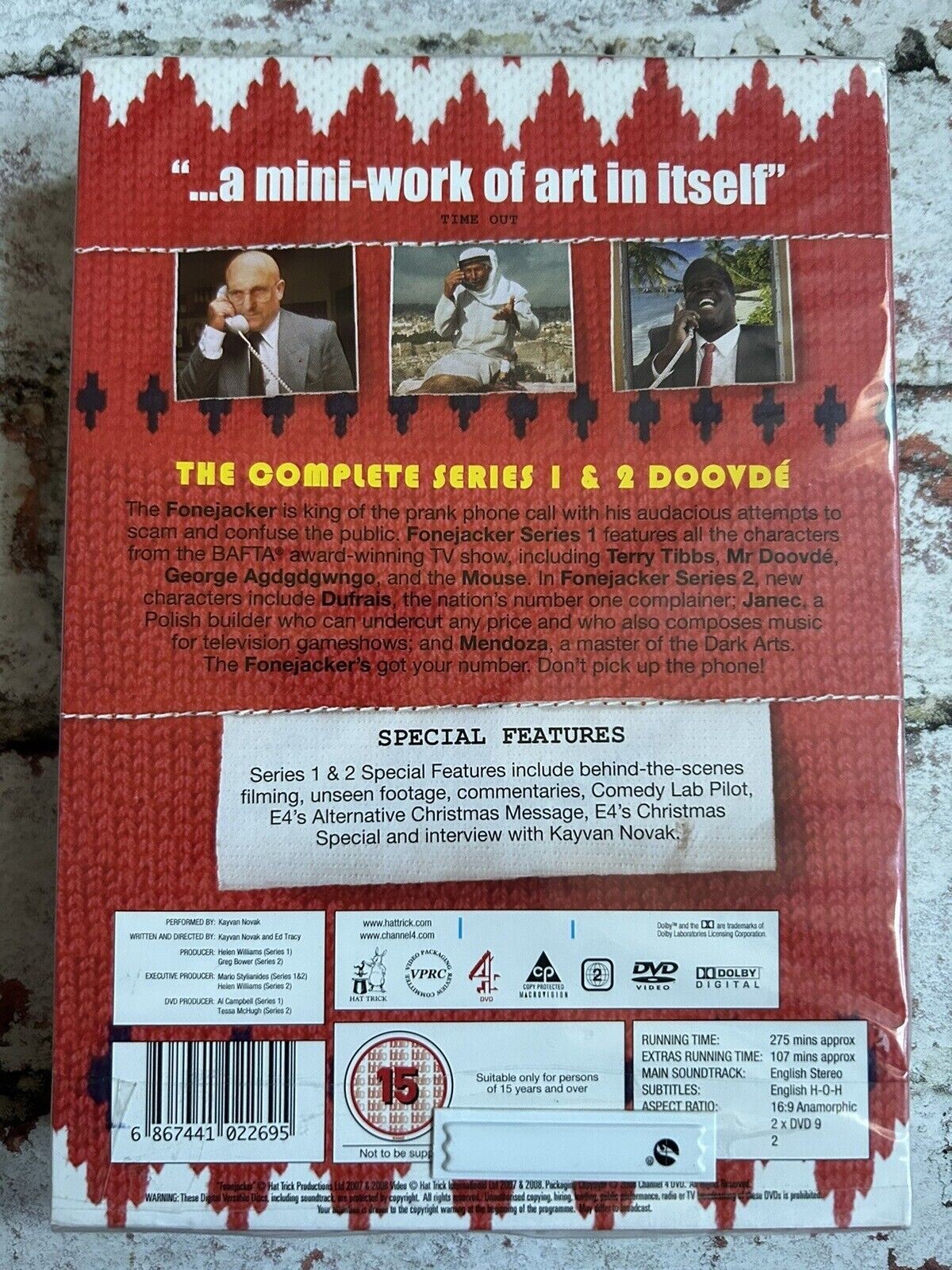 Fonejacker - Series 1 And 2 - Complete (Box Set) (DVD, 2008) for sale ...