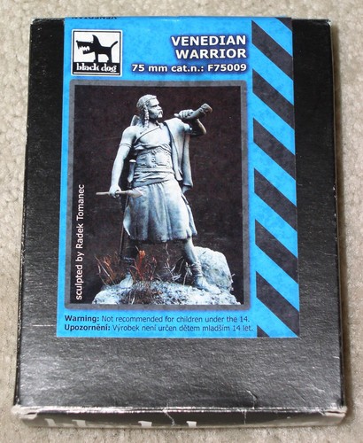 VENEDIAN WARRIOR - Black Dog Miniatures - 75mm - Resin Kit | eBay