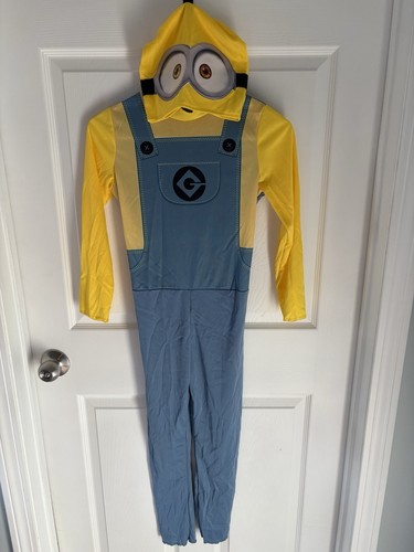 Kids Despicable Me Minions M Suit Pajama Jumpsuit Costume UNISEX | eBay