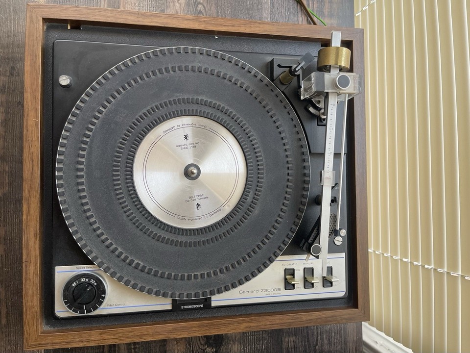 Garrard Z2000B Automatic Transcription Turntable – AS-IS / Read ...