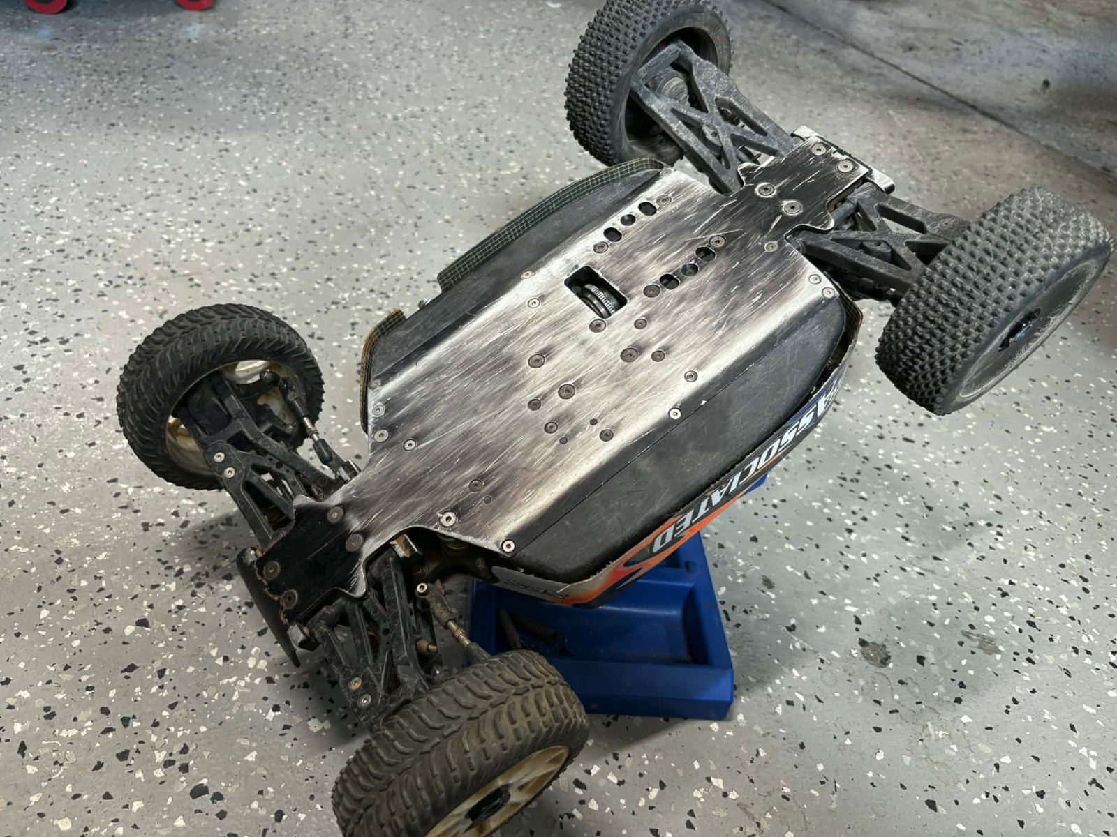 Vintage Factory Team RC8 Nitro RC Car Buggy Team Associated 1/8 Buggy ...