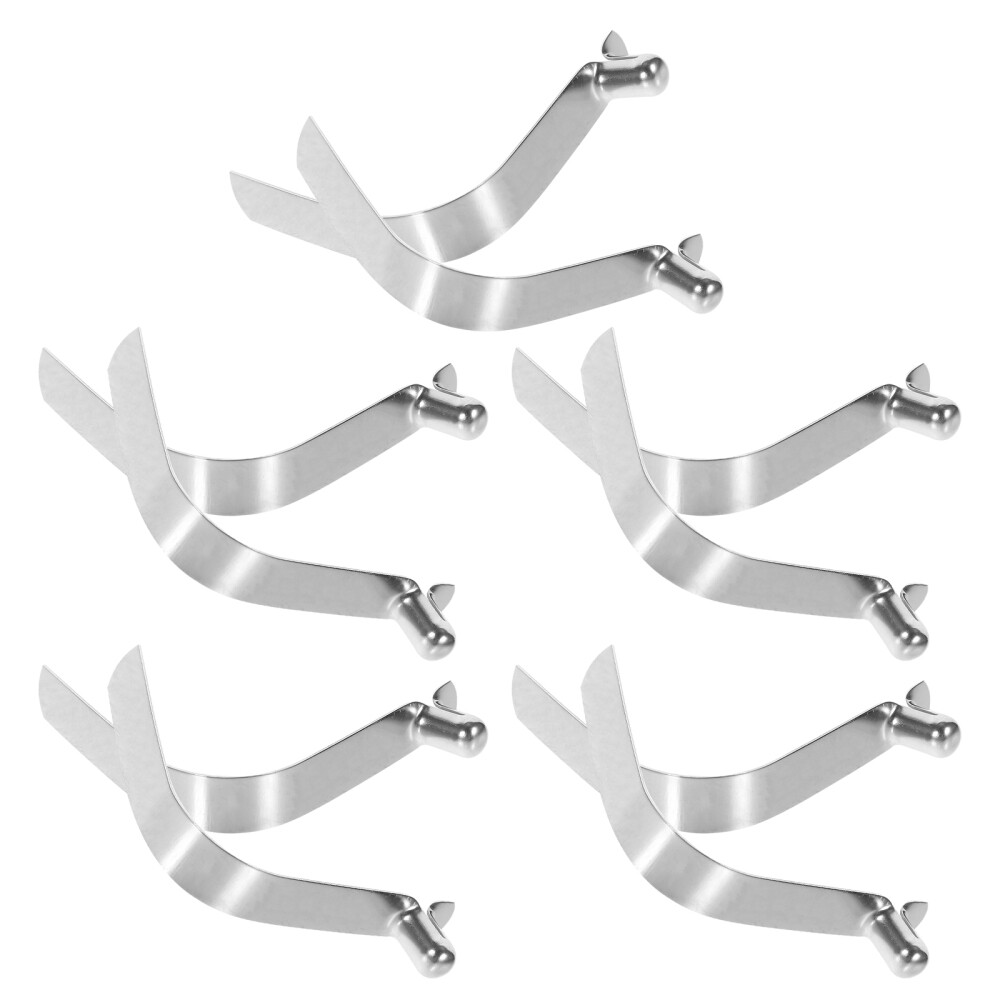 10pcs Snap Clip Umbrella Spring Snap Tent Pole Push Button Spring Clip ...