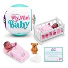Zuru My Mini Baby, 5 surprise My mini baby series, miniature silicone ...