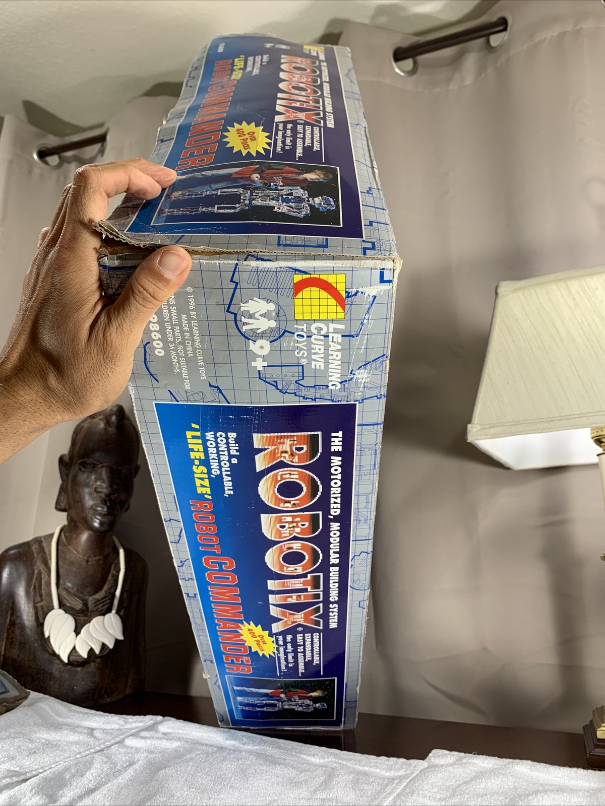 Vintage 1996 BRAND NEW Robotix Robot Commander Life Size Motorized Kit ...