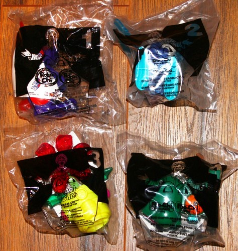 2002 SEGA TOYS McDonald's Happy Meal toy Interactive ROBO CHI pets set ...