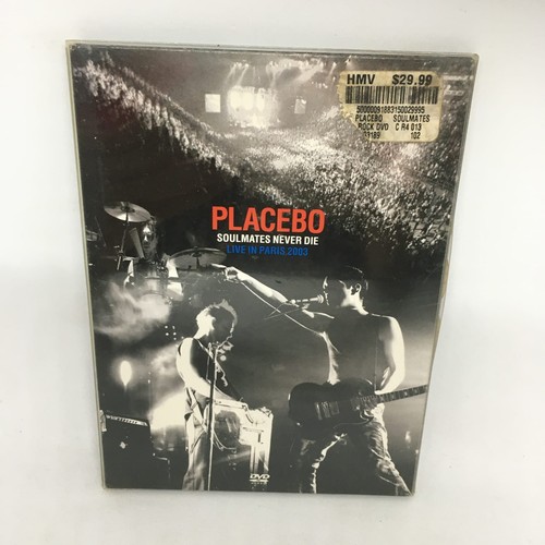 Placebo SOULMATES NEVER DIE: LIVE IN PARIS DVD All Regions LIVE MUSIC ...