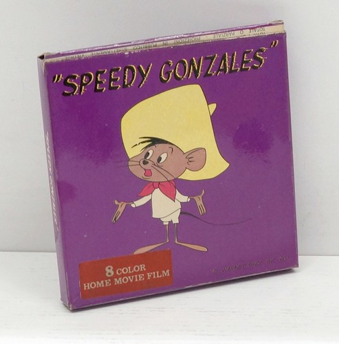 In bocca al gatto SG 504. Speedy Gonzales Warner Bros 1971. Super 8 Colore. T...