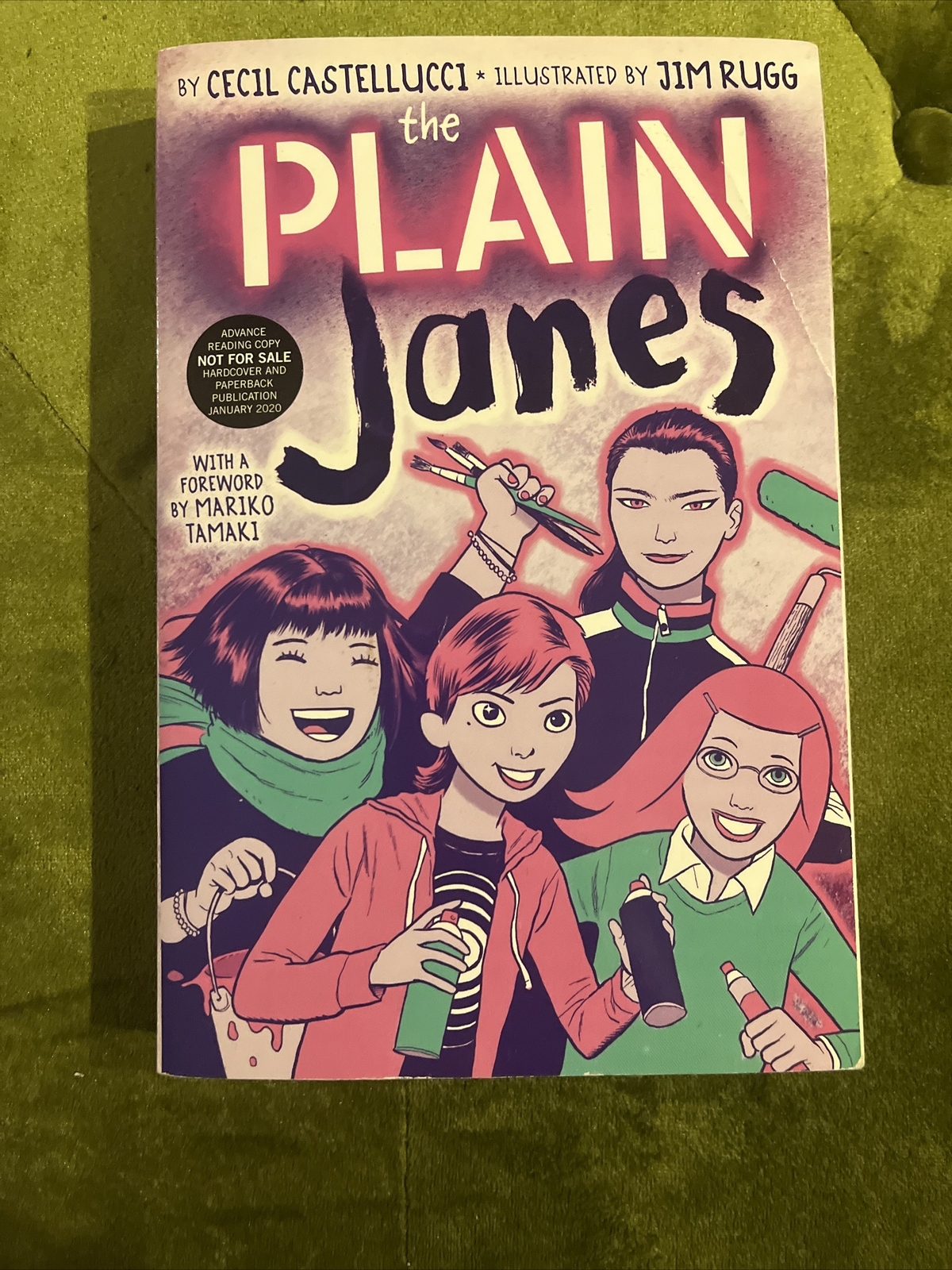 The PLAIN Janes by Cecil Castellucci (Trade Paperback) Advanced Reader ...