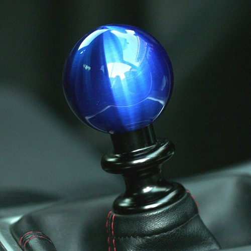 SSCO Candy Blue SR 55mm 610 Grams Weighted Shift Knob Shifter Sphere