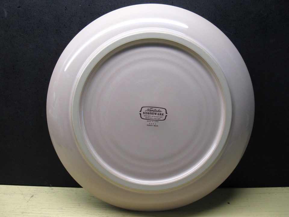 Noritake Stoneware SUNSET MESA 8663 12" Chop Plate / Round Serving ...
