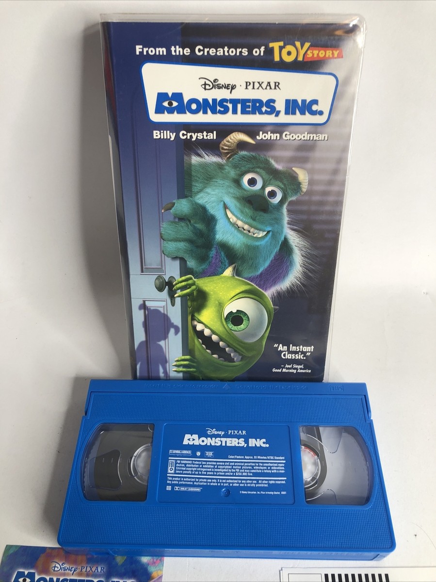 Monsters Inc High Tone Vhs