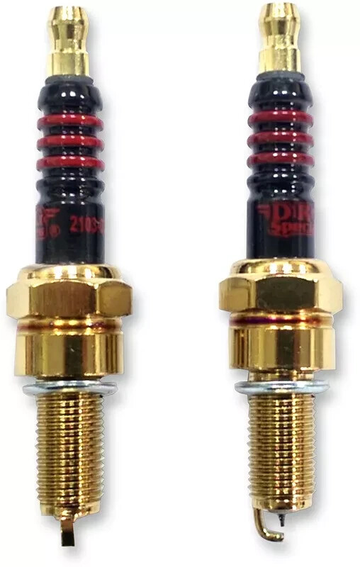Drag Spark Plugs Iridium Pair CR9EIX M8 Softail/Touring Harley Davidson ...